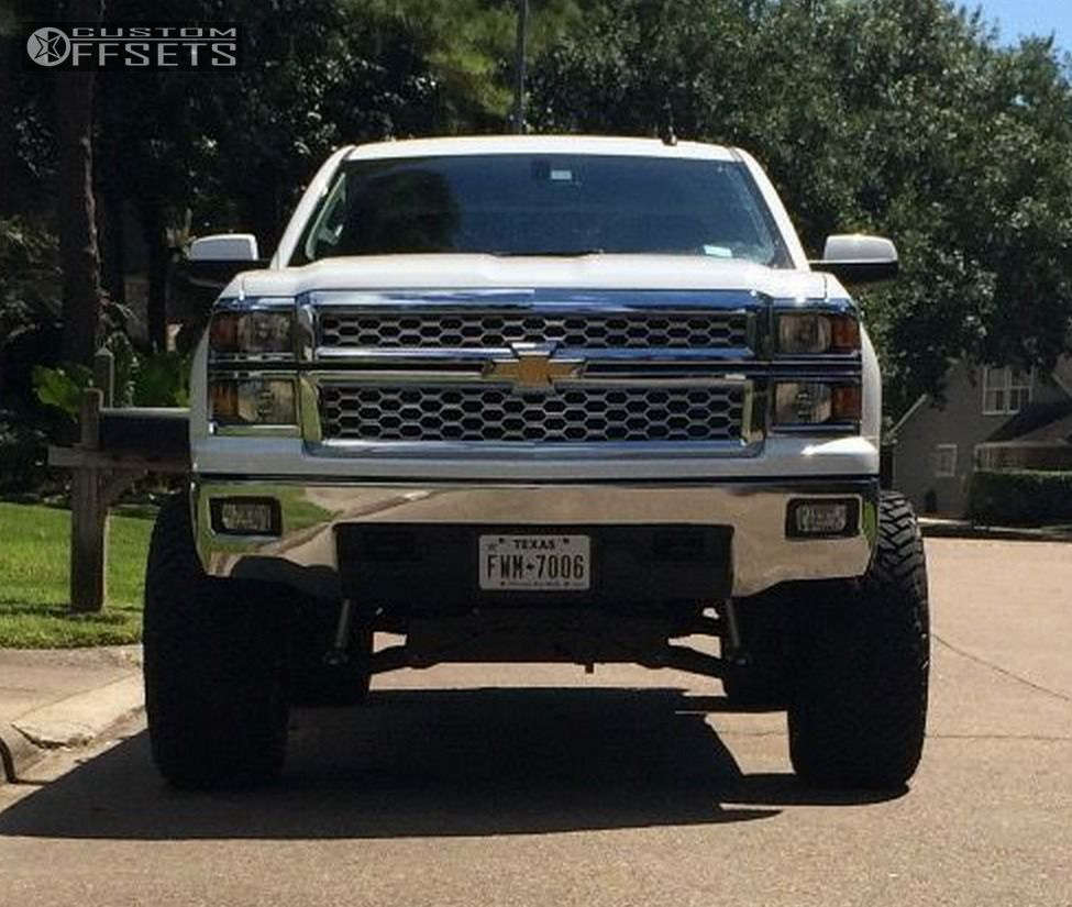 2014 Chevrolet Silverado 1500 Wheel Offset Super Aggressive 3"-5 ...