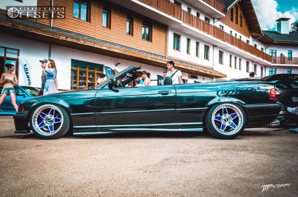 1994 BMW 325i with 17x10 -25 FYK and 215/40R17 Goodride Other and ...