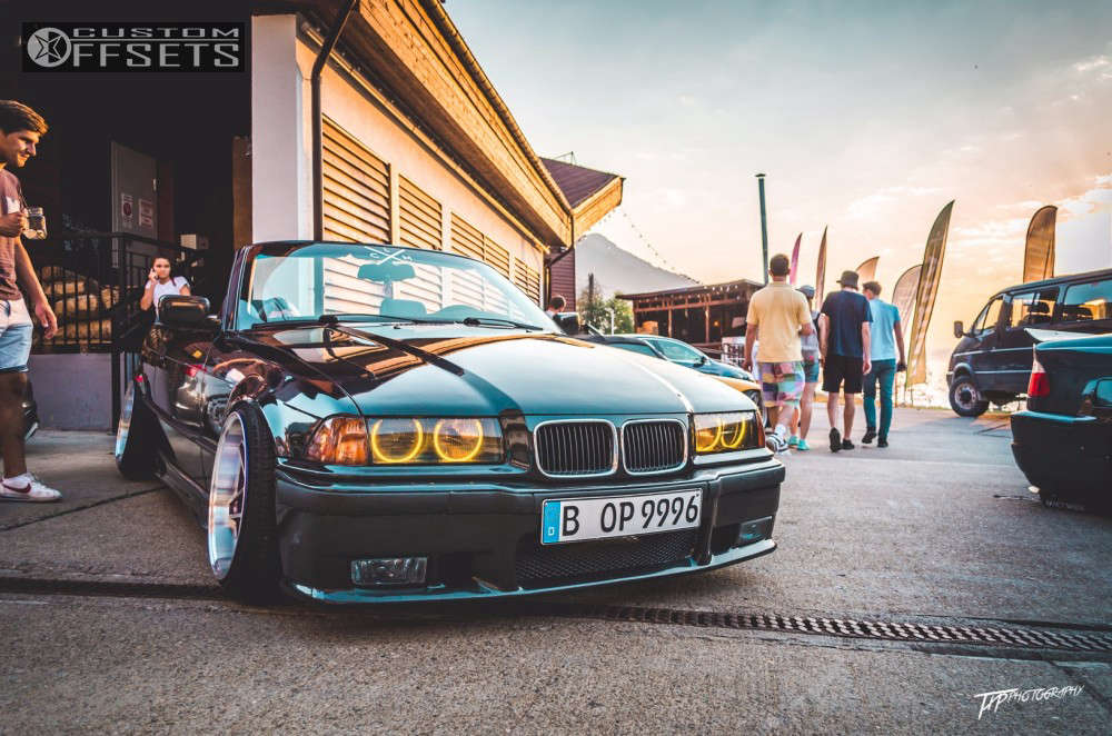 1994 BMW 325i with 17x10 -25 FYK and 215/40R17 Goodride Other and ...