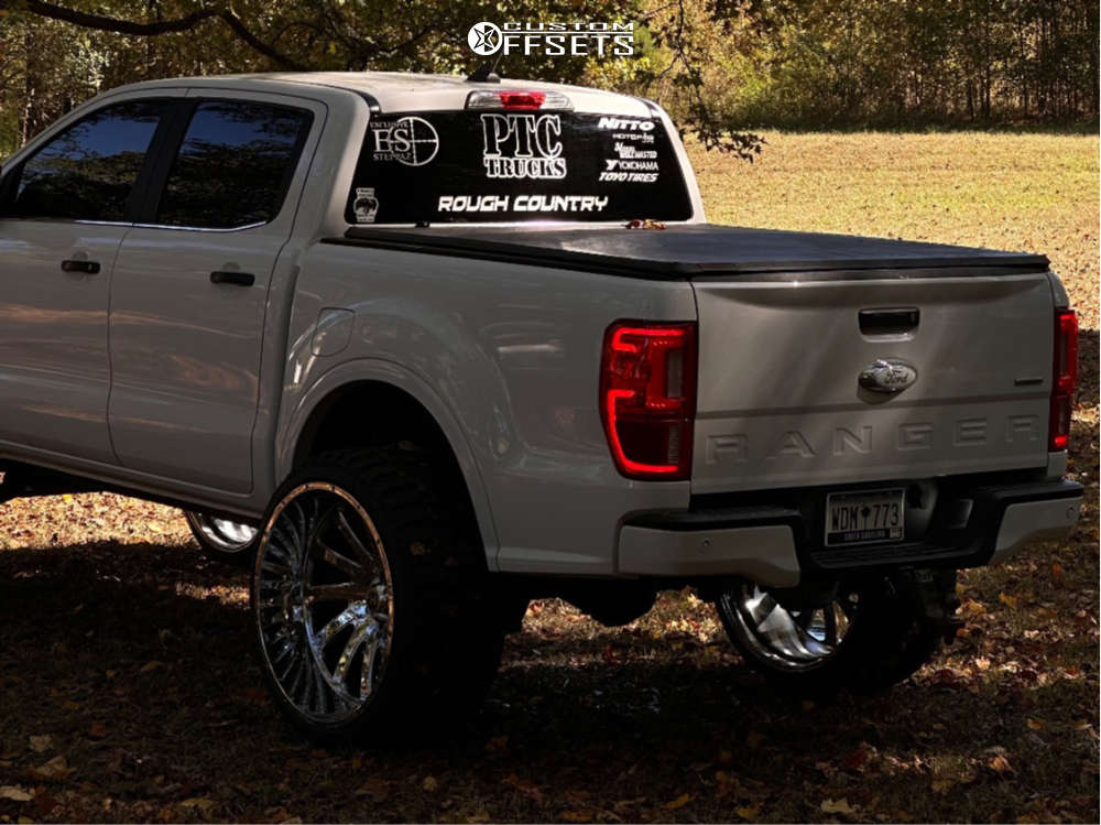 2019 Ford Ranger with 26x14 -76 Hardcore Offroad Hc15 and 35/13.5R26 ...