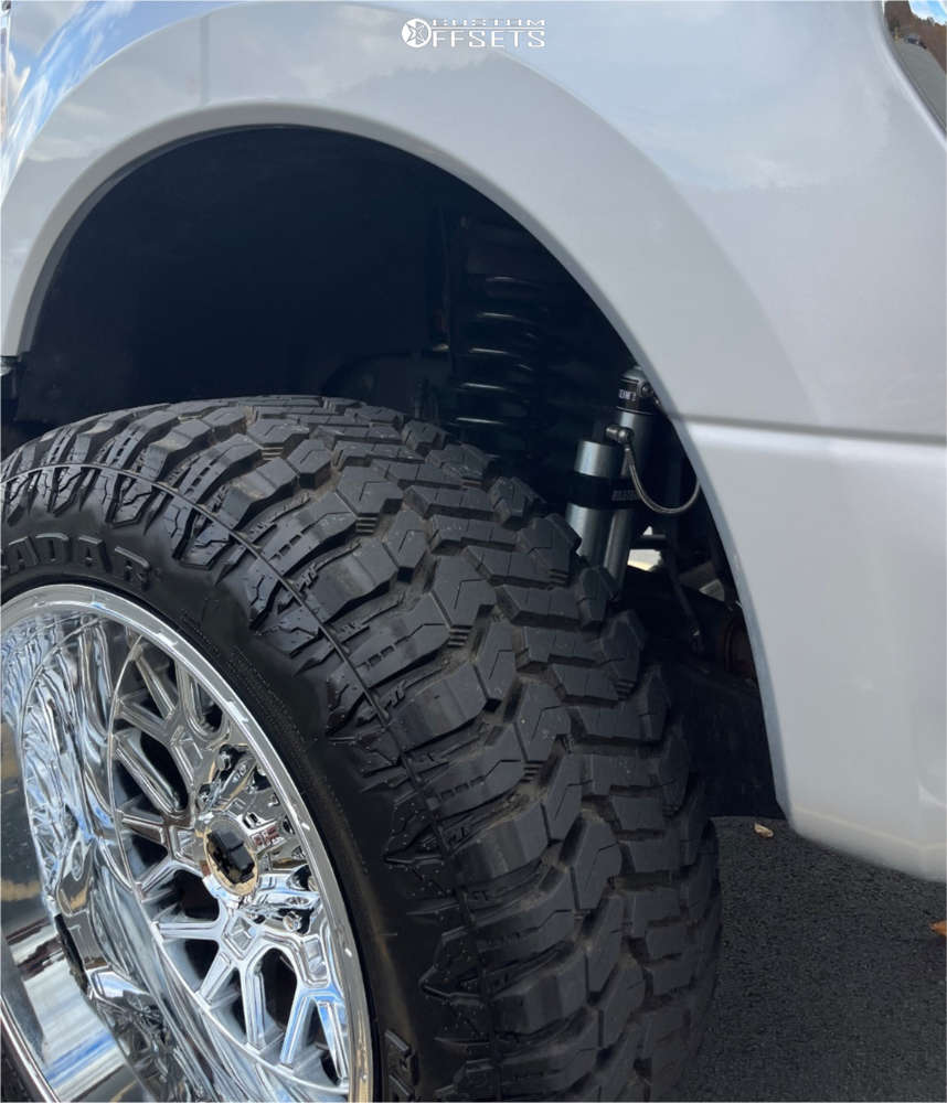 2019 Ford F-250 Super Duty with 22x12 -51 Vision Brawl and 35/12.5R22 ...