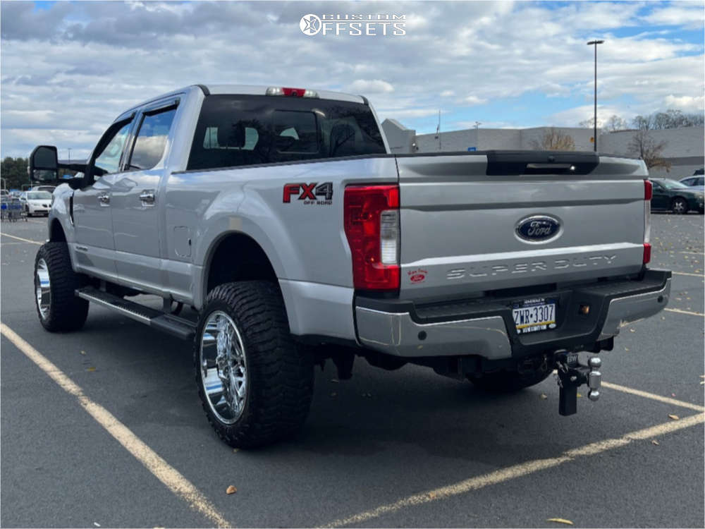 2019 Ford F-250 Super Duty with 22x12 -51 Vision Brawl and 35/12.5R22 ...