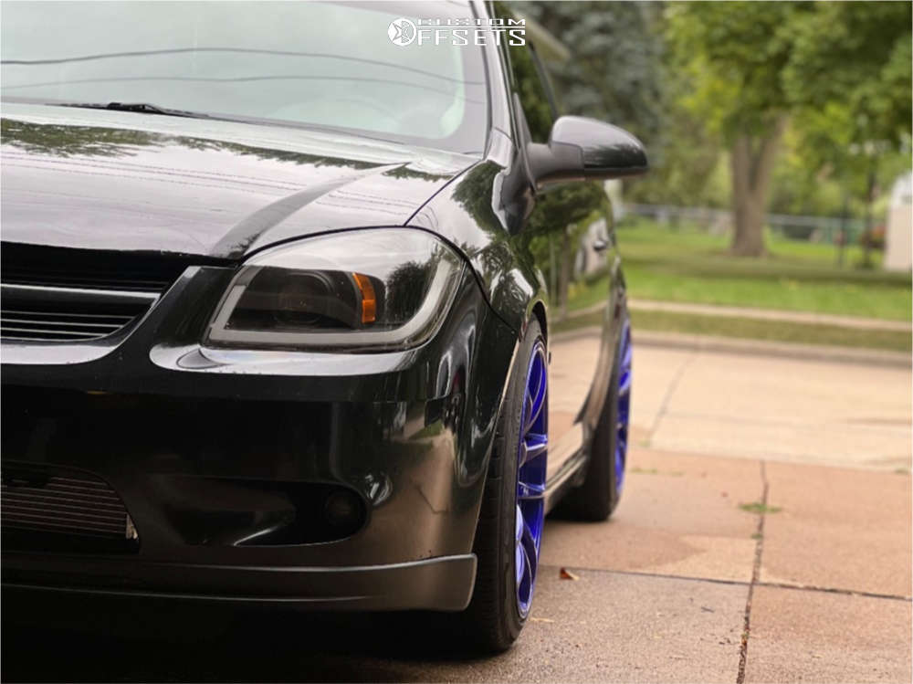 2006 Chevrolet Cobalt with 18x9.5 35 Vors Tr4 and 235/40R18 Toyo Tires ...