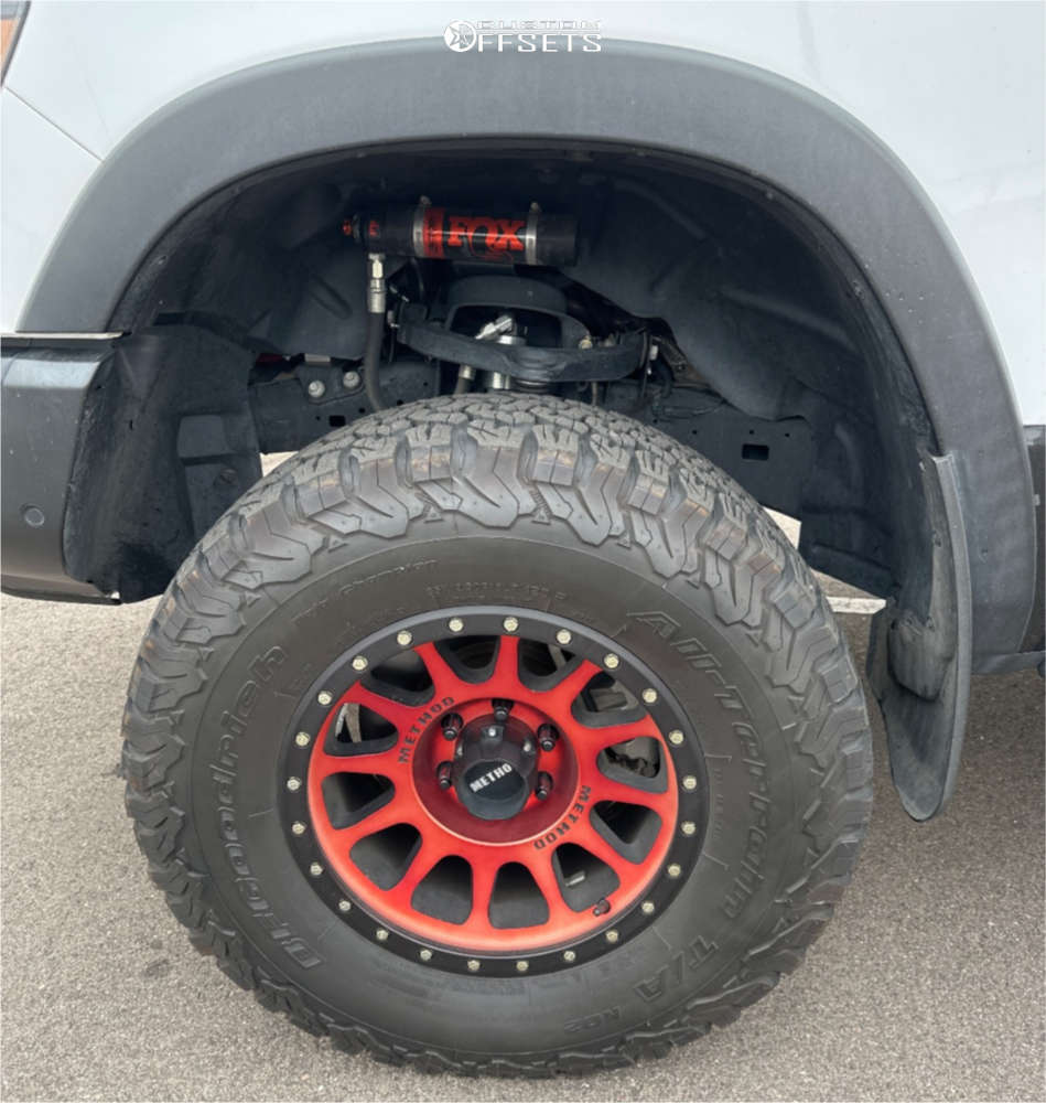 2021 Ram 1500 with 18x9 -12 Method Mr305 and 35/12.5R18 BFGoodrich All ...