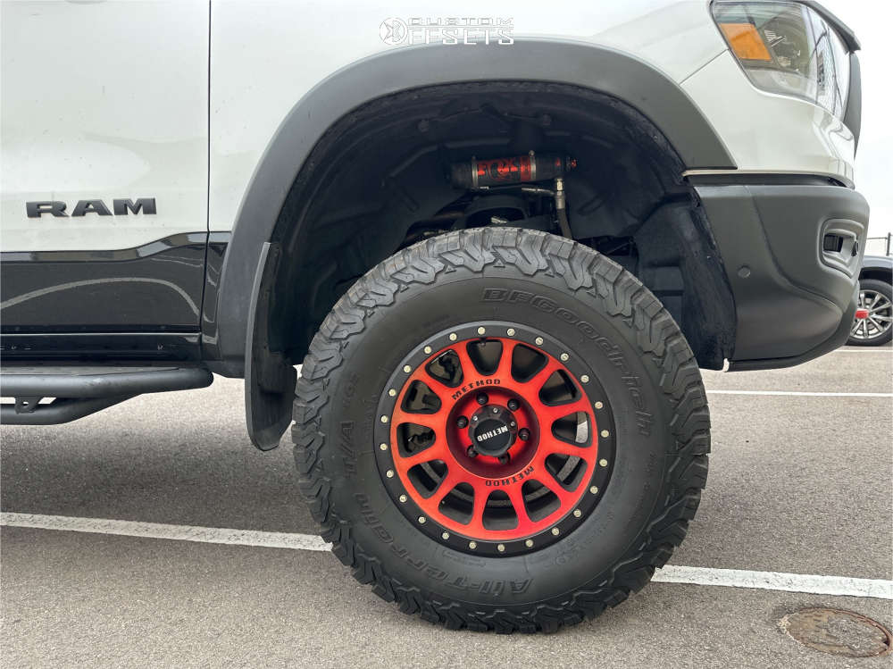 2021 Ram 1500 with 18x9 -12 Method Mr305 and 35/12.5R18 BFGoodrich All ...