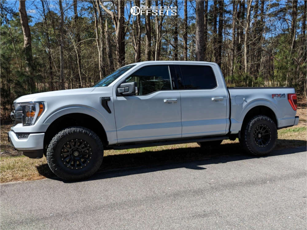 2022 Ford F-150 with 17x8.5 6 Icon Alloys Compression and 305/70R17 ...