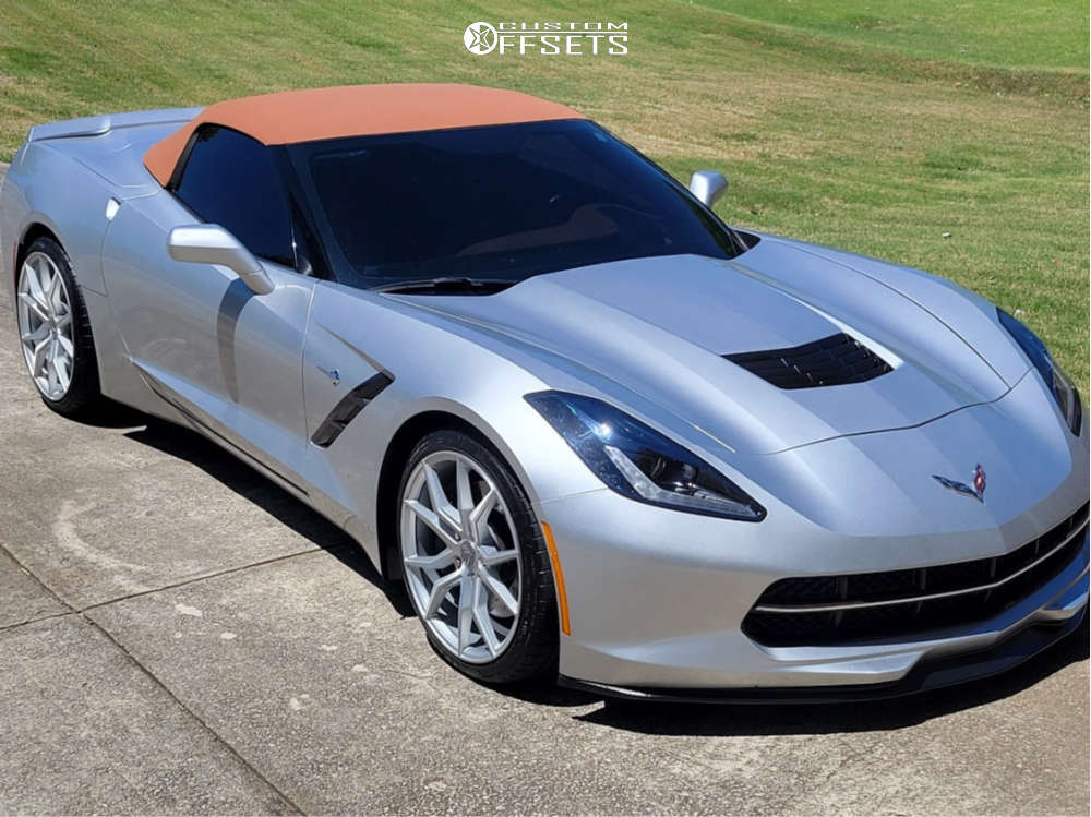 2014 Chevrolet Corvette with 19x9.5 56 XO Verona and 245/35R19 Michelin ...