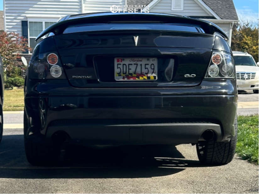 2006 Pontiac GTO with 18x8.5 35 VMR V710 and 245/35R18 Continental ...