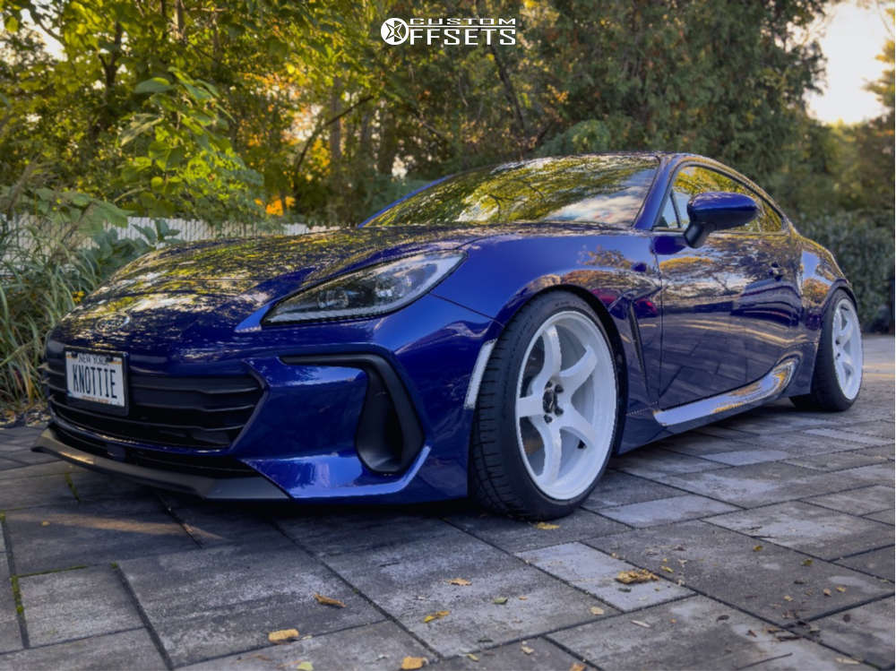 2023 Subaru BRZ with 18x9.5 38 Gram Lights 57cr and 245/35R18 ...