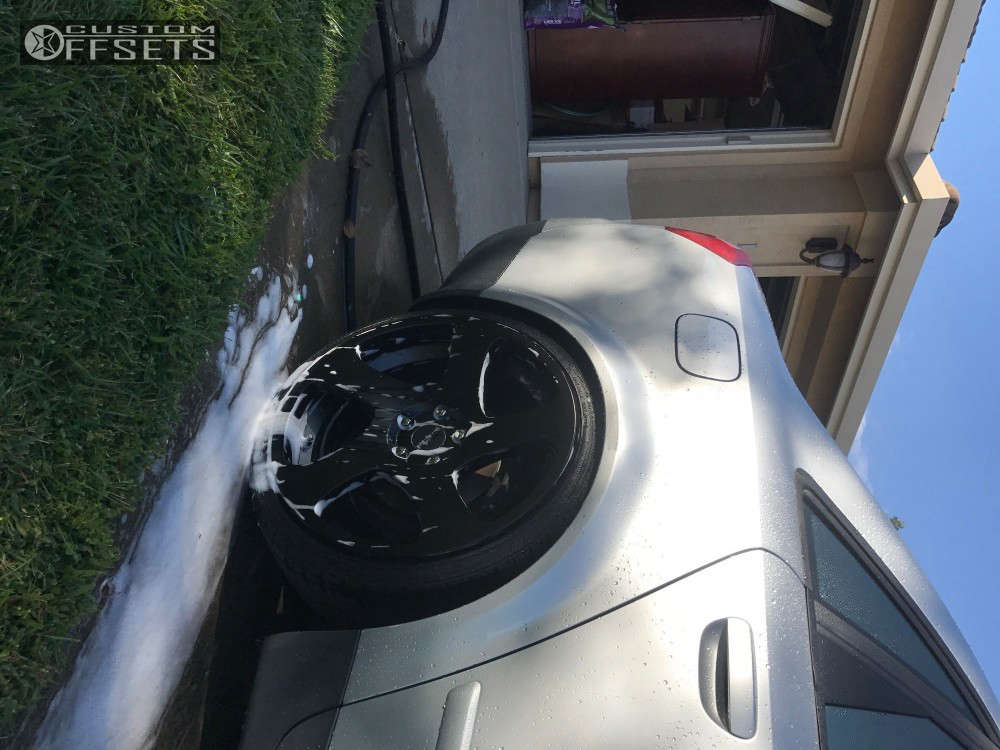 2002 Audi A4 with 19x8.5 45 Rotiform Tmb and 215/30R19 Kumho Ecsta and ...