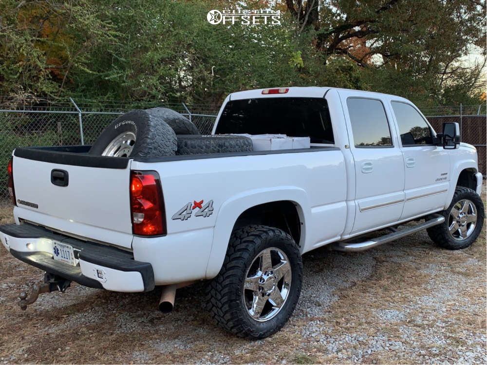 2006 Chevrolet Silverado 2500 HD with 20x8.5 12 4Play OE Wheels Cv91a ...