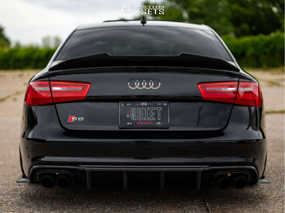 2014 Audi S6 with 20x10 44 TSW Watkins and 255/35R20 Toyo Tires Extensa ...