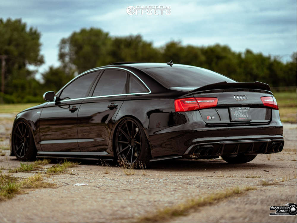 2014 Audi S6 with 20x10 44 TSW Watkins and 255/35R20 Toyo Tires Extensa ...