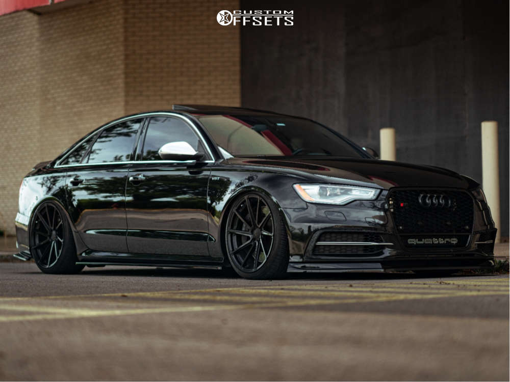 2014 Audi S6 with 20x10 44 TSW Watkins and 255/35R20 Toyo Tires Extensa ...