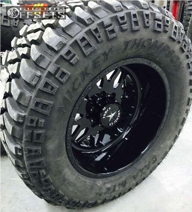 2014 Ram 3500 with 20x12 -40 American Force Evo Ss and 36/15.5R20 ...
