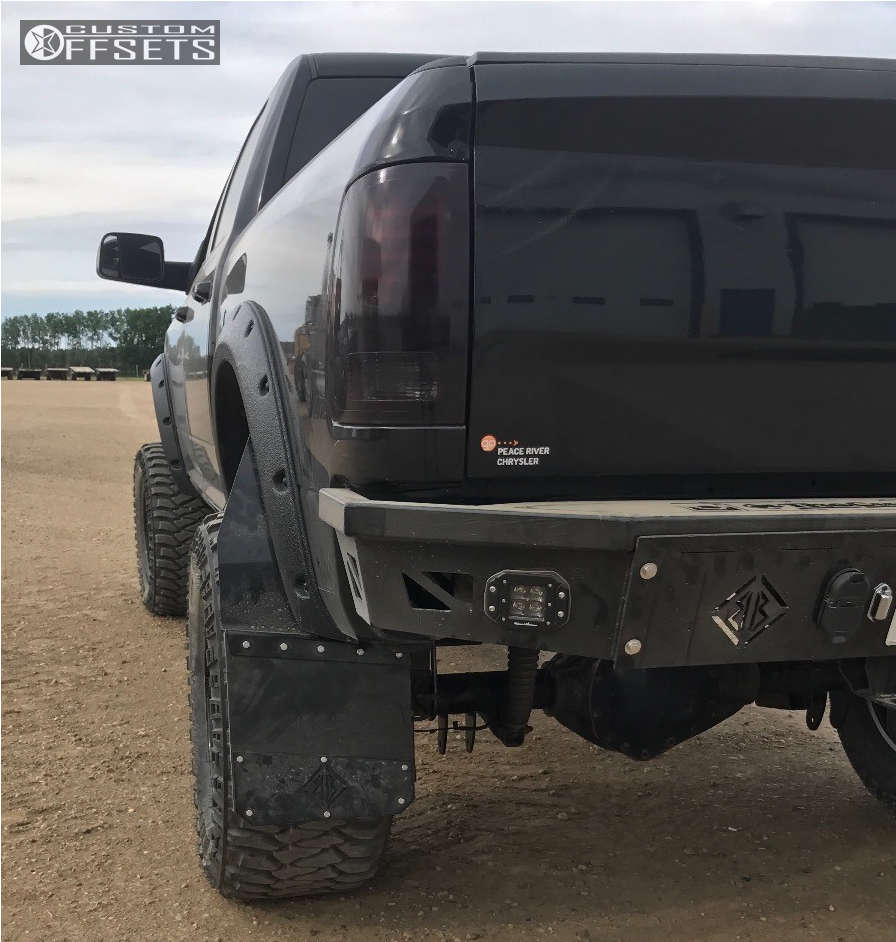 2014 Ram 3500 with 20x12 -40 American Force Evo Ss and 36/15.5R20 ...