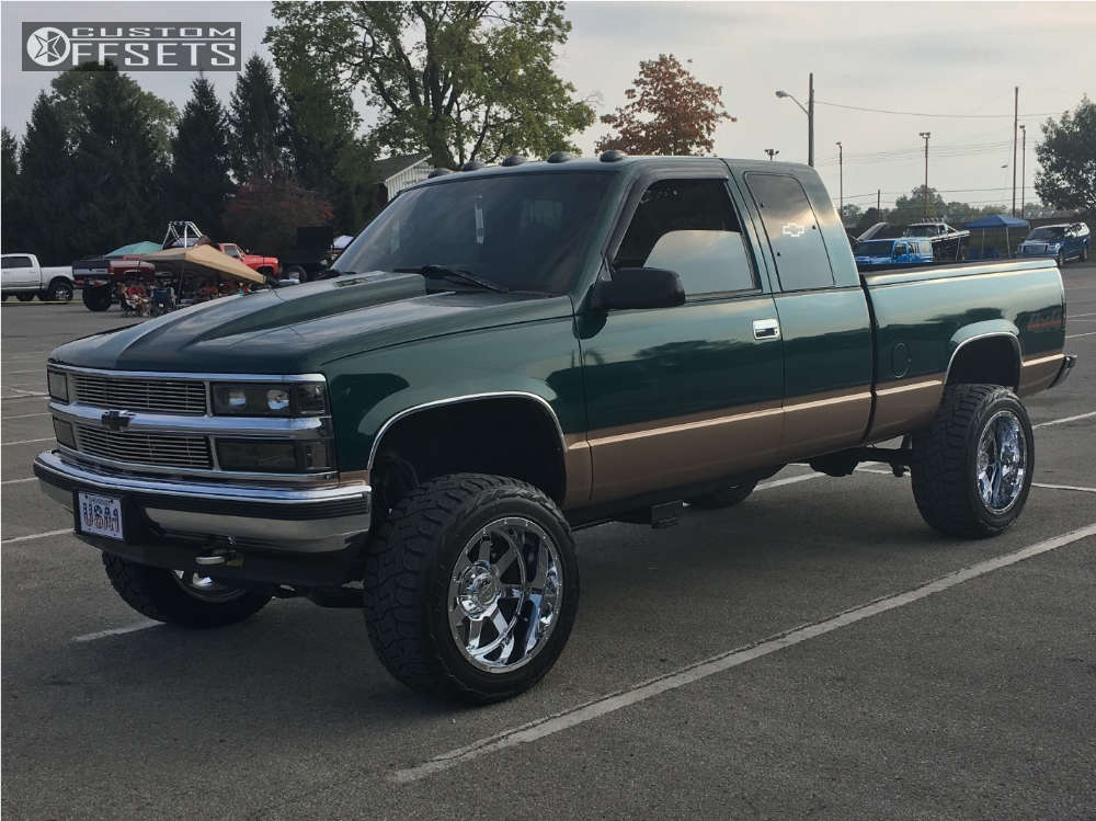 1997 Chevrolet K1500 with 20x12 -44 Gear Off-Road Big Block and 33/12 ...