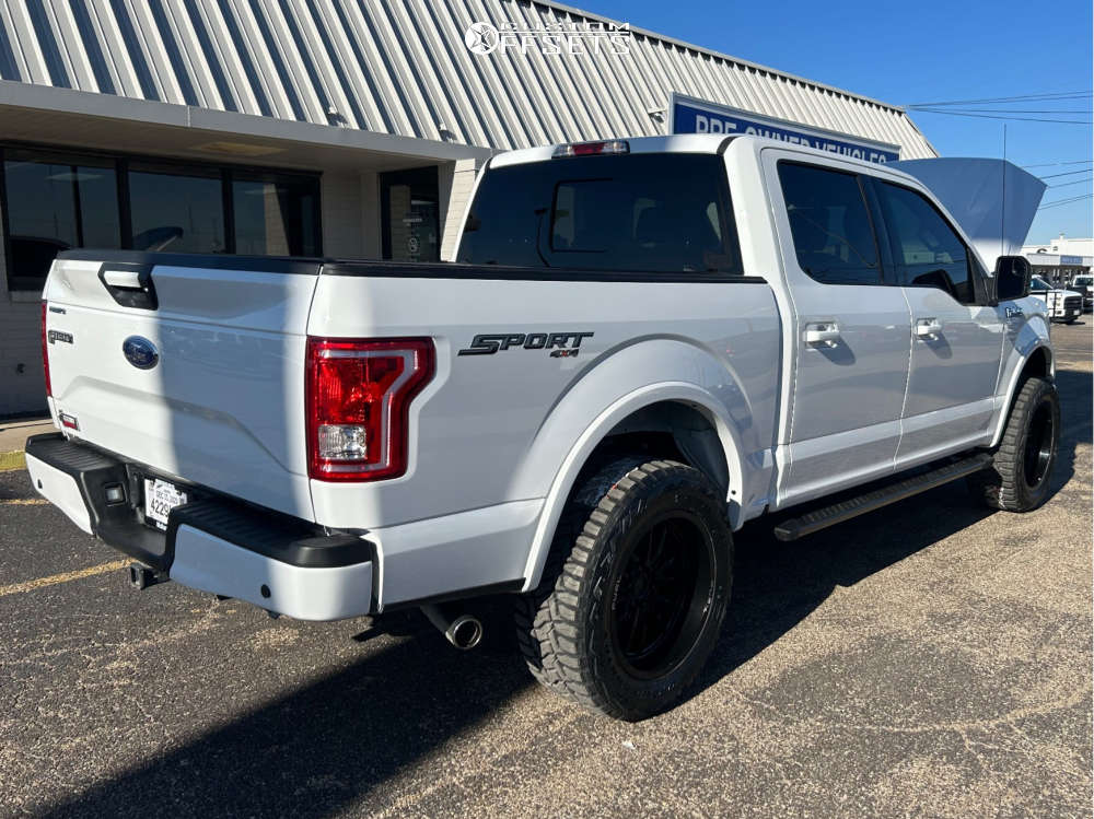 2017 Ford F-150 with 20x10 -18 Fuel Clash and 305/55R20 Toyo Tires Open ...