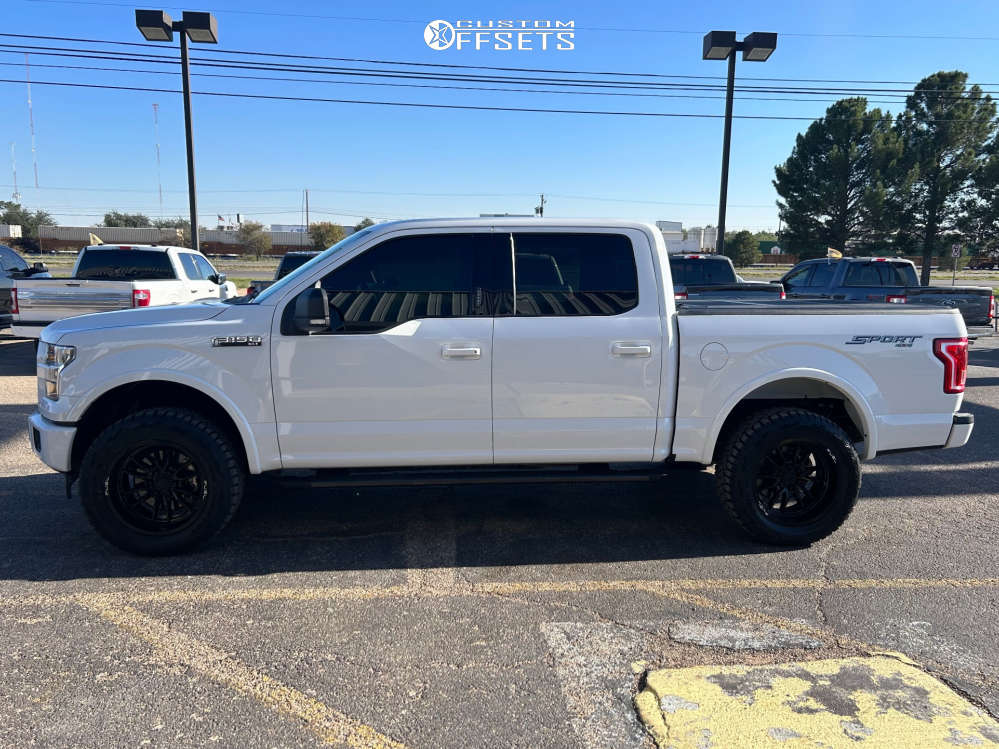 2017 Ford F-150 with 20x10 -18 Fuel Clash and 305/55R20 Toyo Tires Open ...
