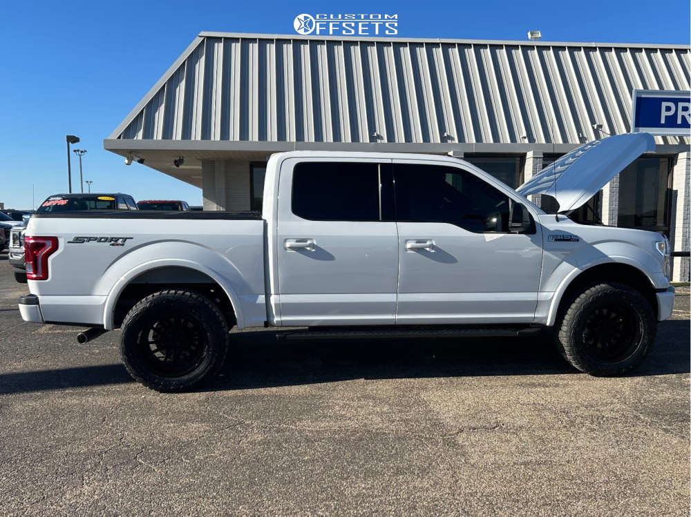 2017 Ford F-150 with 20x10 -18 Fuel Clash and 305/55R20 Toyo Tires Open ...