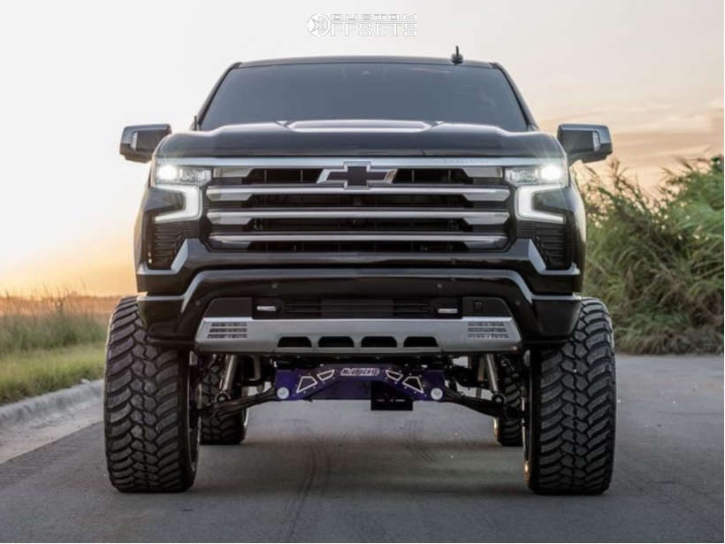 2023 Chevrolet Silverado 1500 with 26x14 -76 Axe Forged Af6 and 37/13 ...