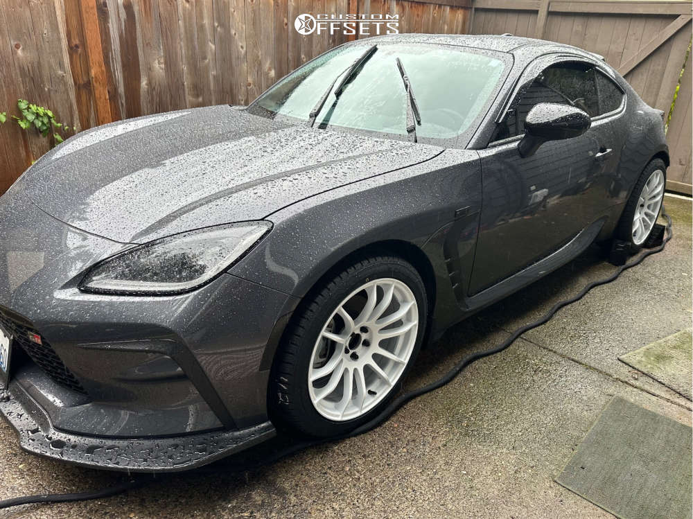 2023 Toyota GR86 with 18x8.5 33 AVID1 Av20 and 245/40R18 Toyo Tires Celsius and Stock | Custom ...