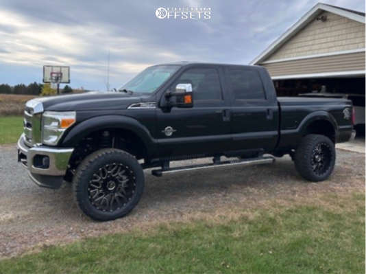 2013 Ford F-250 Super Duty with 22x10 -19 Vision Brawl and 35/12.5R22 ...