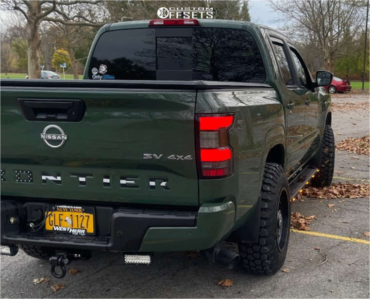 2023 Nissan Frontier with 17x9 0 Anthem Off-Road Intimidator and 235 ...