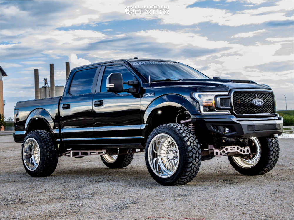 2018 Ford F-150 with 24x14 -76 HD-PRO Forged Warhog and 37/13.5R24 Fury ...