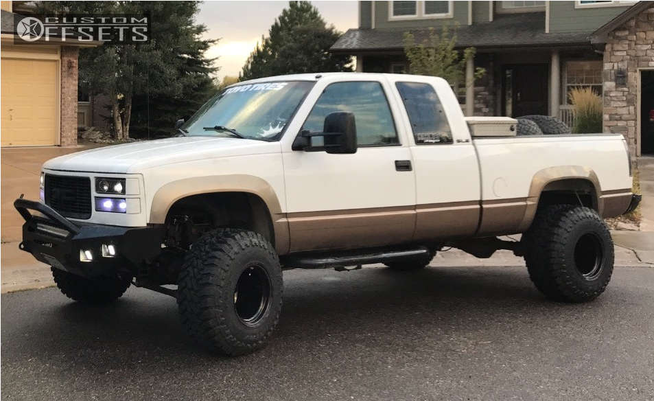 1997 GMC K2500 with 15x14 -101 Bart Wheels Super Trucker and 33/13.5R15 ...