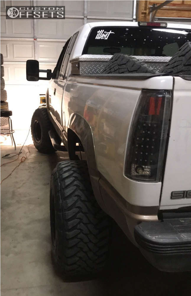 1997 GMC K2500 with 15x14 -101 Bart Wheels Super Trucker and 33/13.5R15 ...