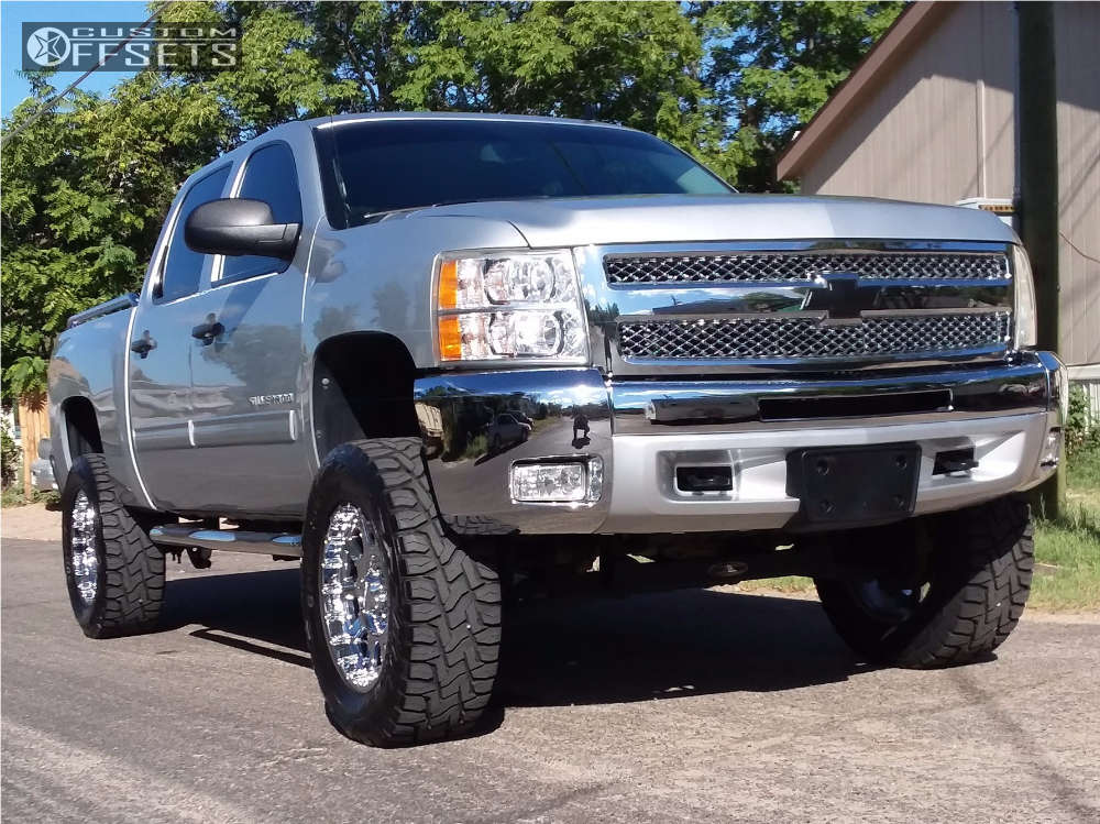 2012 Chevrolet Silverado 1500 with 20x9 0 Pro Comp Series 32 and 35/12 ...
