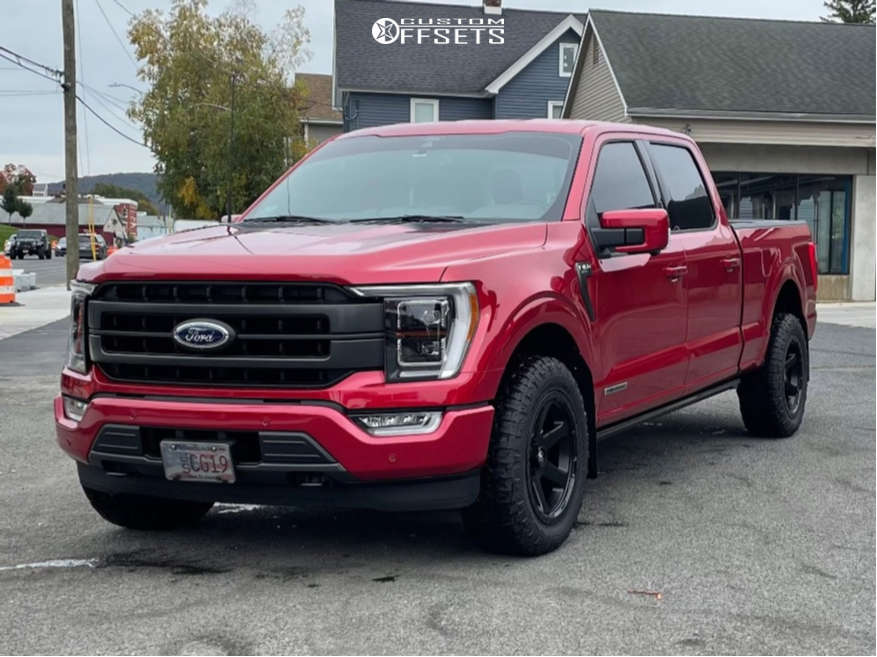 2022 Ford F-150 with 20x9 1 Fuel Ripper and 275/60R20 Nitto Ridge ...