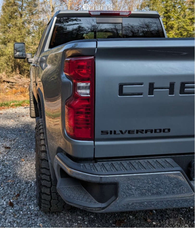2024 Chevrolet Silverado 2500 HD with 18x9 1 Fuel Covert and 305/70R18 Mickey Thompson Baja Boss ...