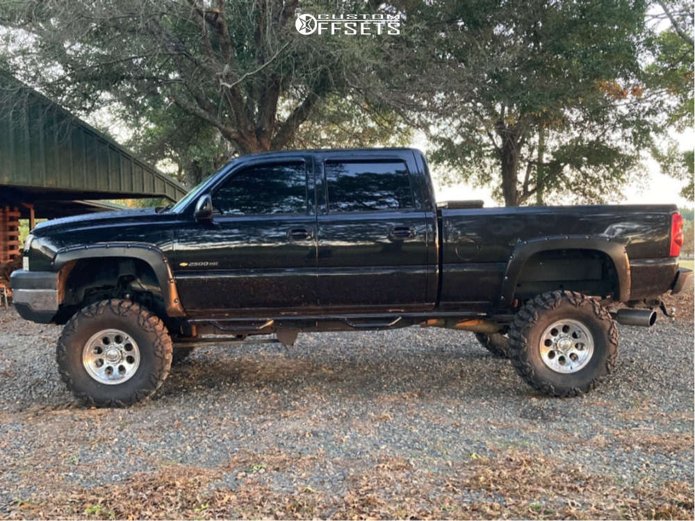 2007 Chevrolet Silverado 2500 HD with 17x9 0 Alloy Ion Style 171 and 37 ...