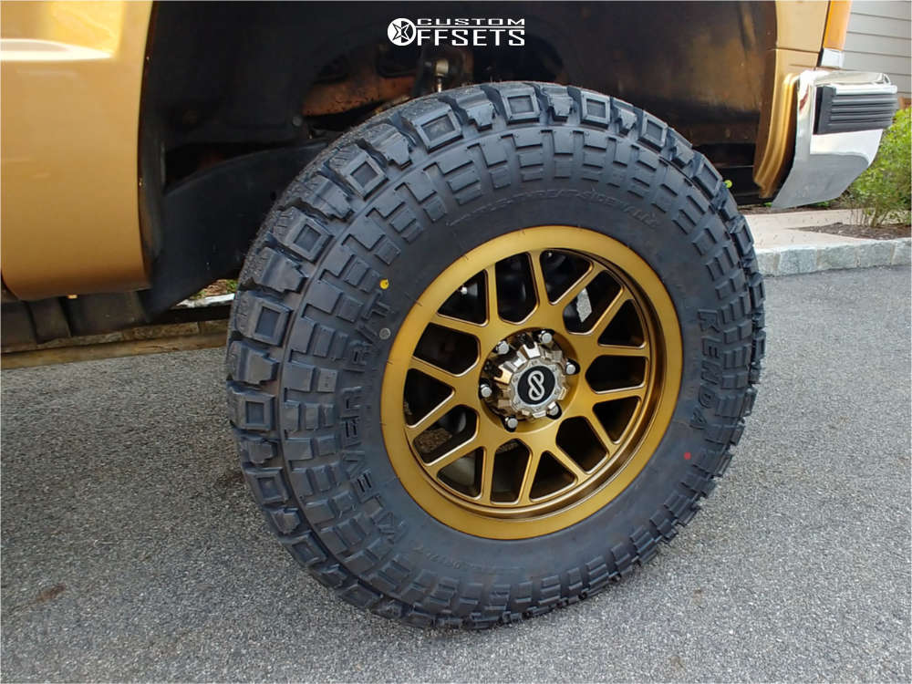 1999 Chevrolet Tahoe with 17x9 10 Enkei Matrix and 33/12.5R17 Kenda ...