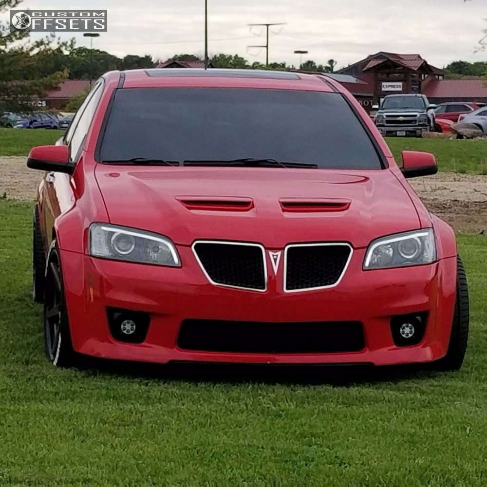 2009 Pontiac G8 with 19x9.5 35 Ferrada FR1 and 275/35R19 Hankook Ventus ...