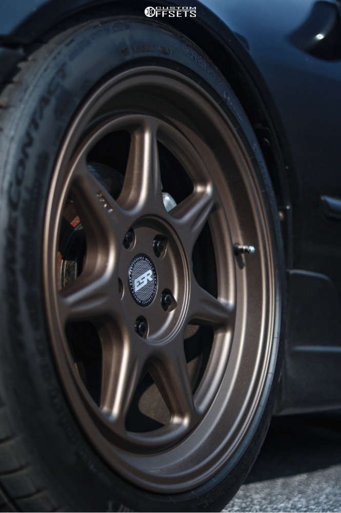 2002 Lexus IS300 with 18x8.5 30 ESR Cr7 and 225/45R18 Continental ...