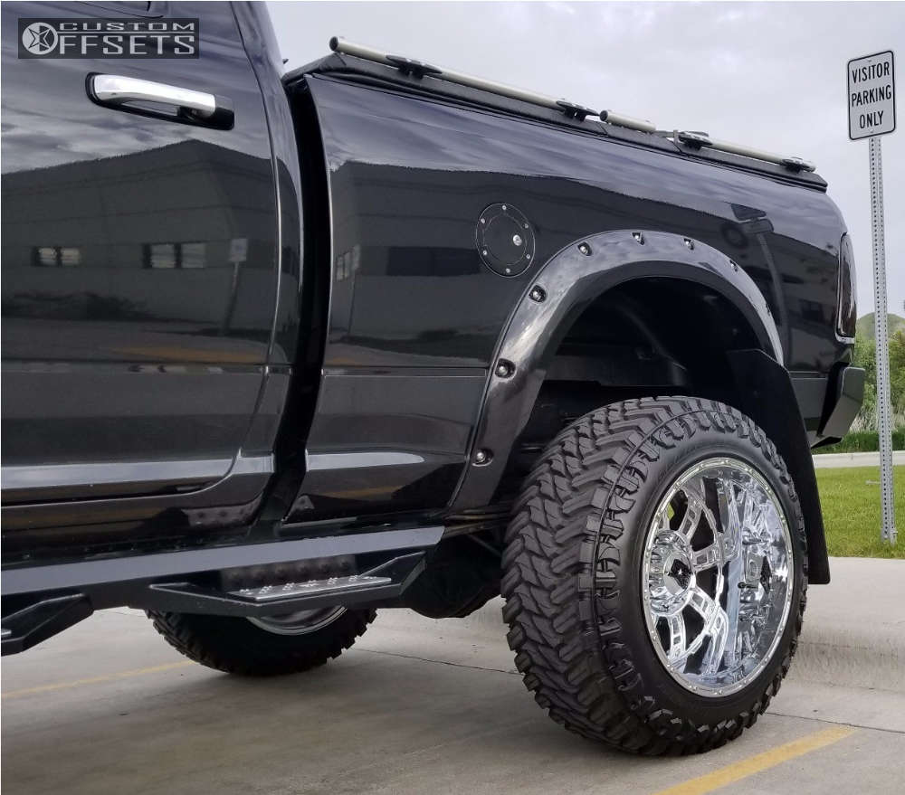2011 Dodge Ram 2500 with 22x14 -76 XD Riot and 37/13.5R22 Atturo Trail ...