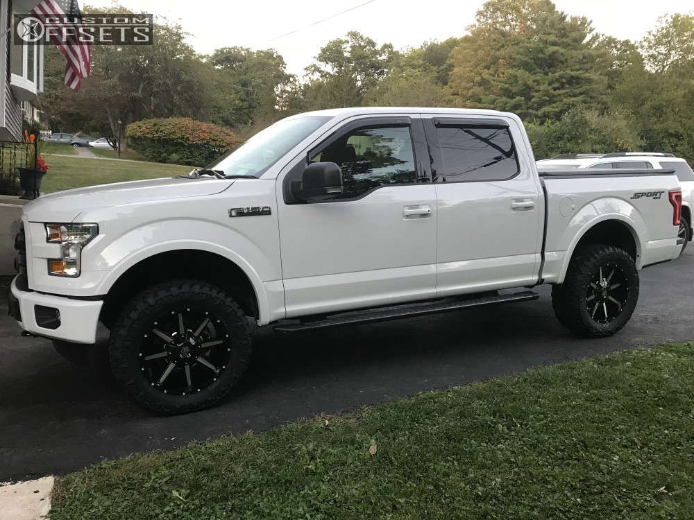 2017 Ford F-150 with 20x9 0 Mayhem Arsenal and 305/55R20 Nitto Trail ...