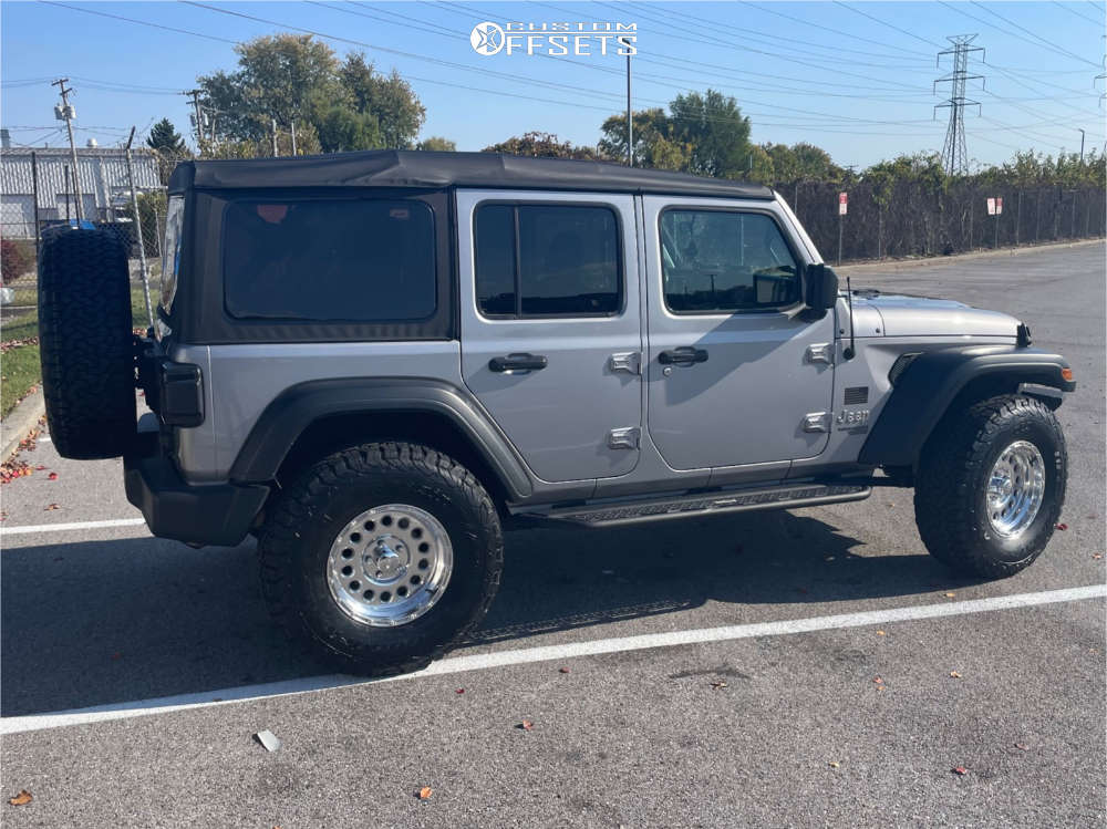 2020 Jeep Wrangler with 17x9 0 Raceline Rockcrusher and 37/12.5R17 ...