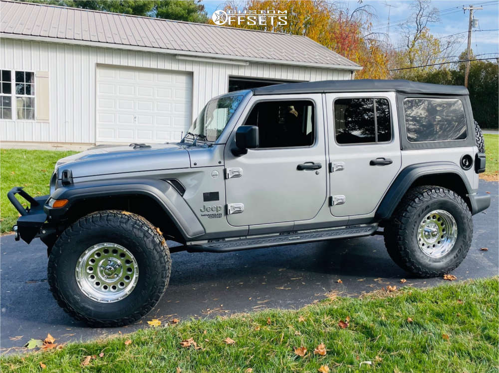 2020 Jeep Wrangler with 17x9 0 Raceline Rockcrusher and 37/12.5R17 ...