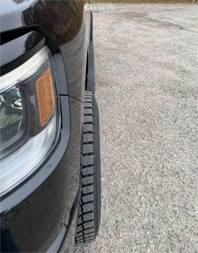 2020 Ram 1500 with 20x10 -25 Vision Armor and 275/65R20 General Grabber ...