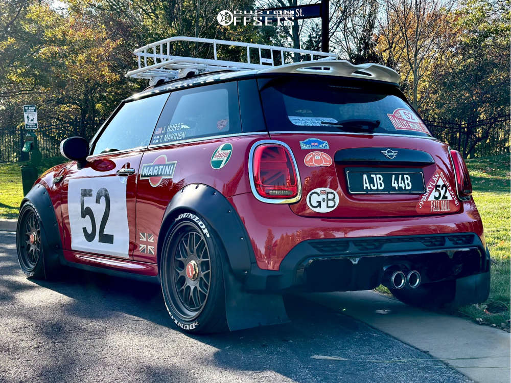 2024 Mini Cooper with 18x9.5 15 ESR Cr1 and 255/35R18 BFGoodrich G ...