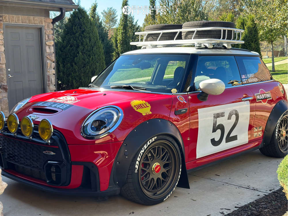 2024 Mini Cooper with 18x9.5 15 ESR Cr1 and 255/35R18 BFGoodrich G ...