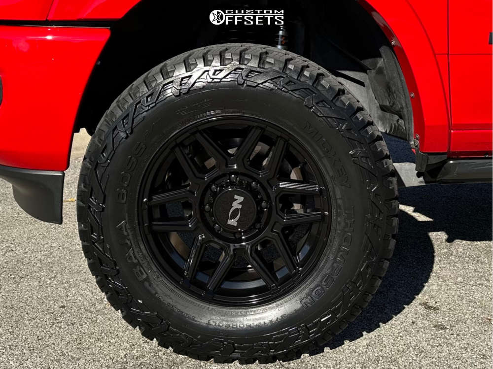 2021 Ram 2500 with 20x9 18 Alloy Ion Style 146 and 37/12.5R20 Mickey Thompson Baja Boss A/T and ...