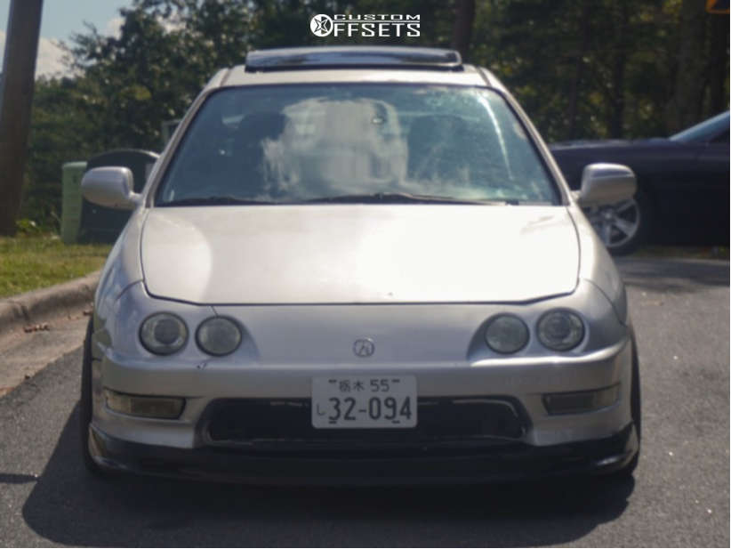 2000 Acura Integra with 15x8 20 Aodhan Ah03 and 195/50R15 Falken Ziex ...