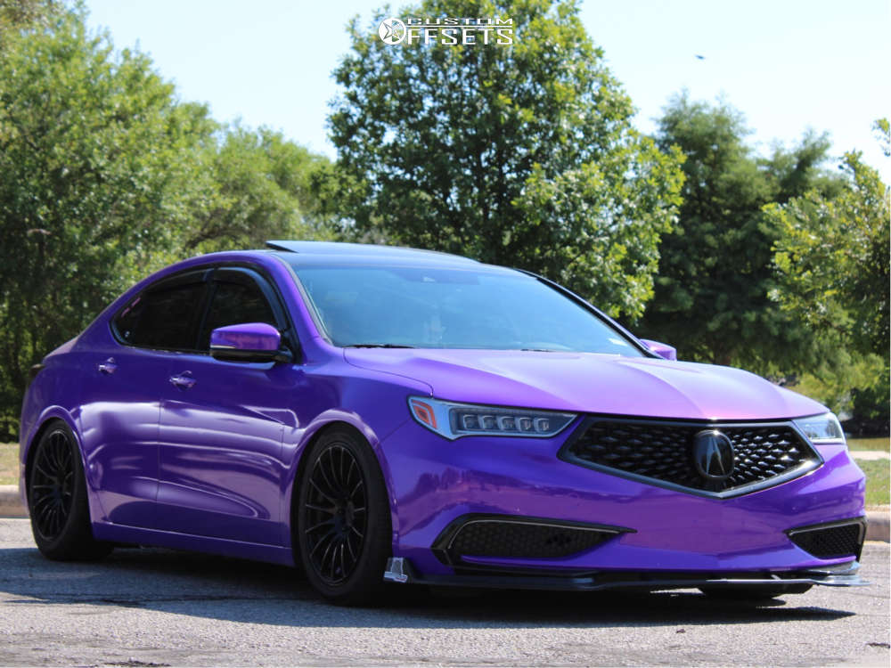 2019 Acura TLX with 18x8.75 36 XXR 550 and 245/45R18 Fullrun SF7000 and ...
