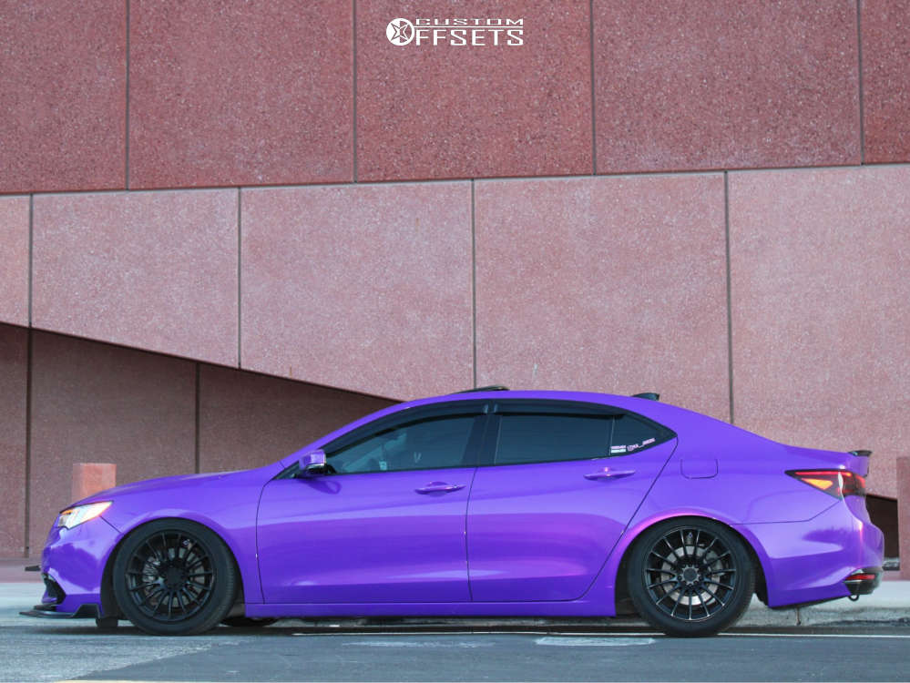 2019 Acura TLX with 18x8.75 36 XXR 550 and 245/45R18 Fullrun SF7000 and ...
