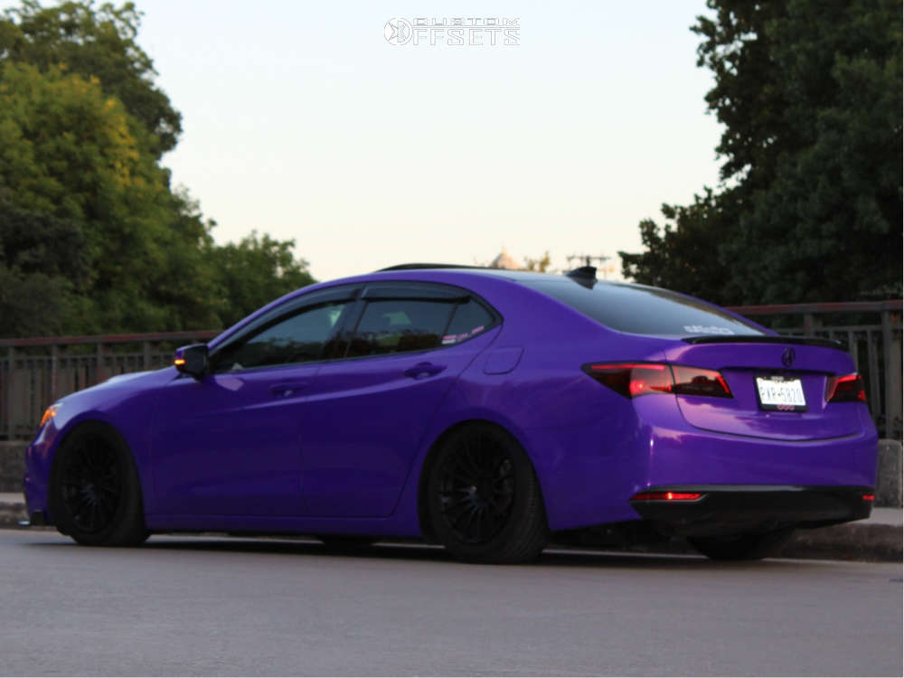 2019 Acura TLX with 18x8.75 36 XXR 550 and 245/45R18 Fullrun SF7000 and ...